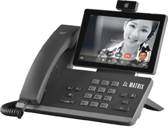 Matrix Launches its First Ever Video IP Desk Phone