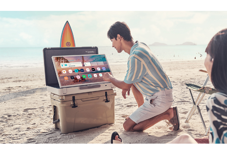 LG’s New Lifestyle Screen A Versatile On-The-Go Entertainment Solution