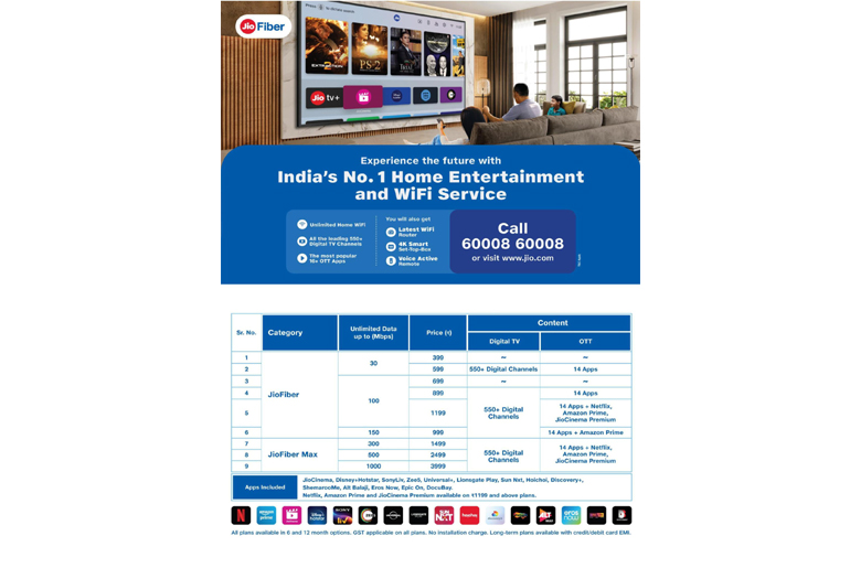 Jio Announces Launch Of JioAirFiber