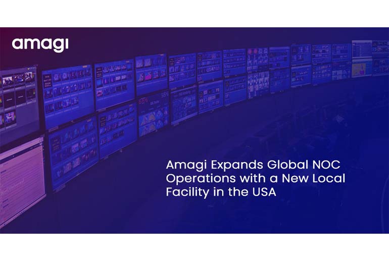 Amagi expands global NOC operations with a new local facility in the USA